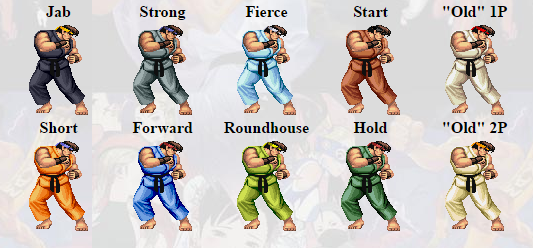 Dark Green Ryu/Yellow Tinted Ryu | Super Smash Bros. for Wii U Skin Mods