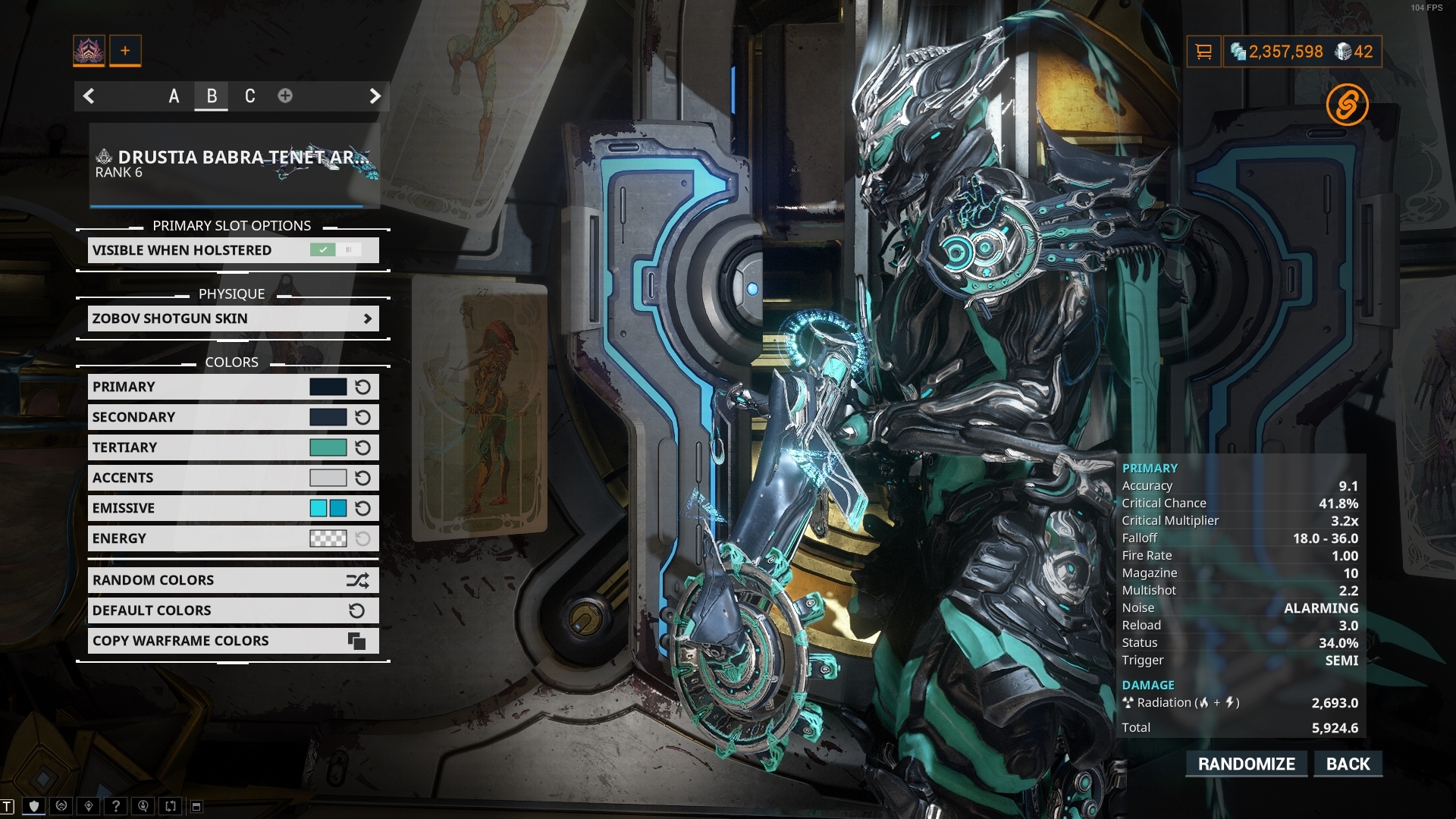 "Ephemera" Effect from Tenet Weapons Persists on Skins - Art, Animation, & UI - Warframe Forums