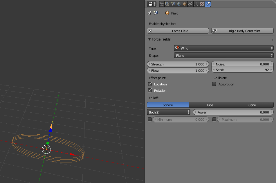 node editor - How to get the pressure force applied on an object ...