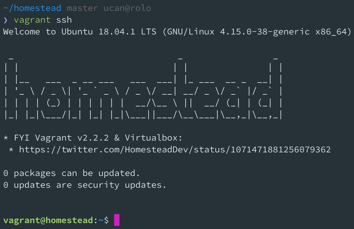 Laravelの開発環境をHomesteadを使って構築する #MySQL - Qiita