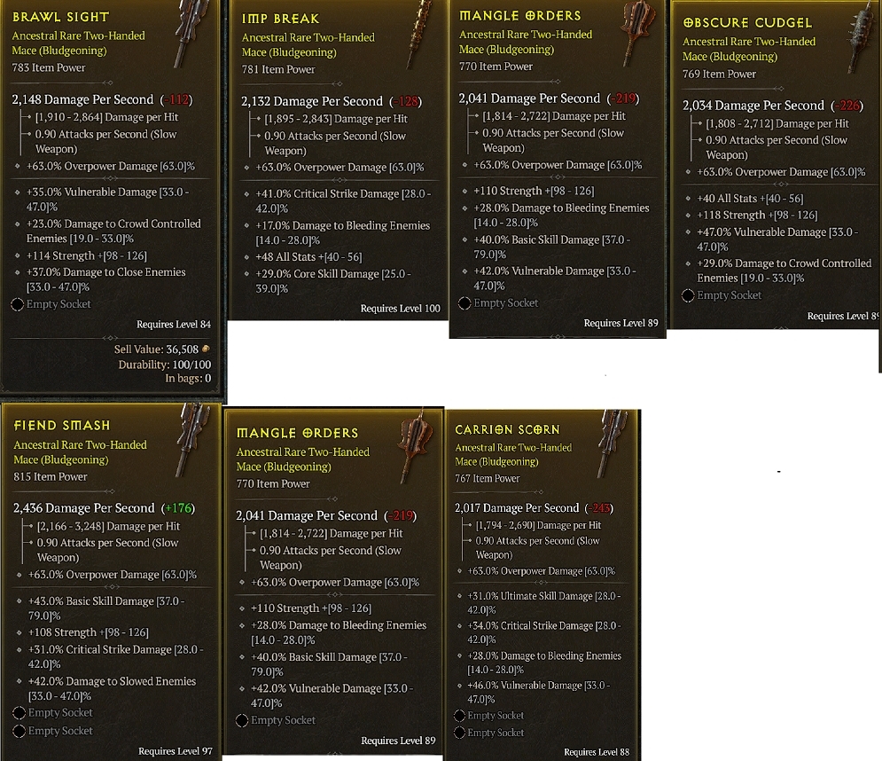 Wtb Iteam Barb Ww - Topic - d2jsp