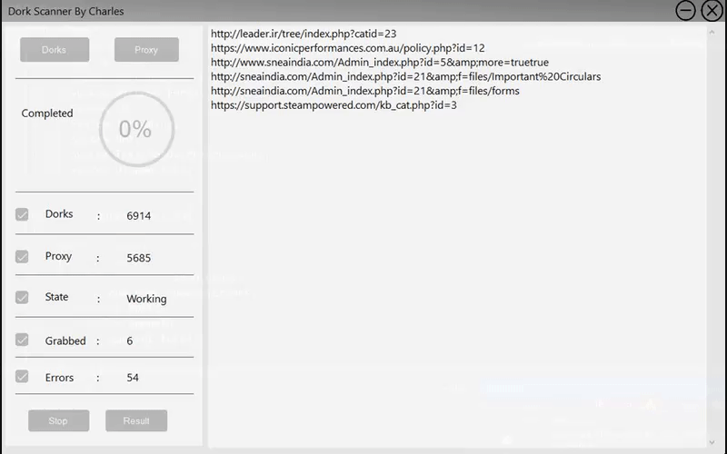 GitHub - AnilCharles96/dork_scanner: dork scanner grabs urls based on google dorks
