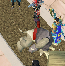 This Minotaur died and gave up on life : r/runescape