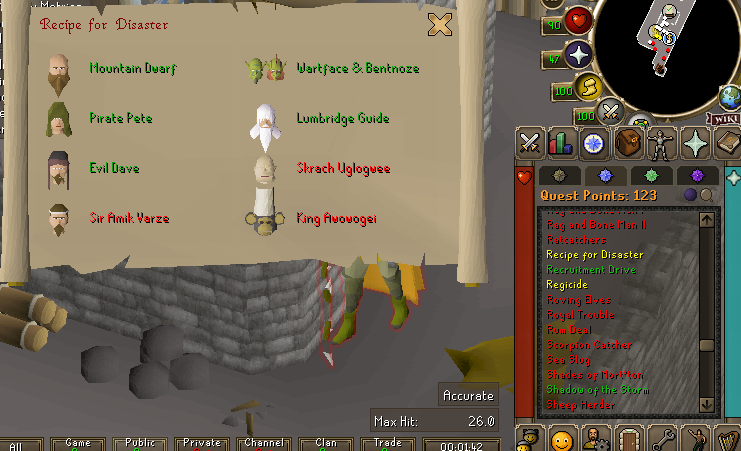 Low level main 99 str/110 fishing trophy alt | Sell & Trade Game Items ...