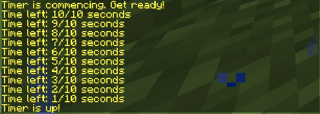 Creating a countdown | SpigotMC - High Performance Minecraft Community