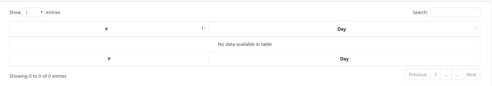 javascript - Creating a Table with the days of the Month - Stack Overflow