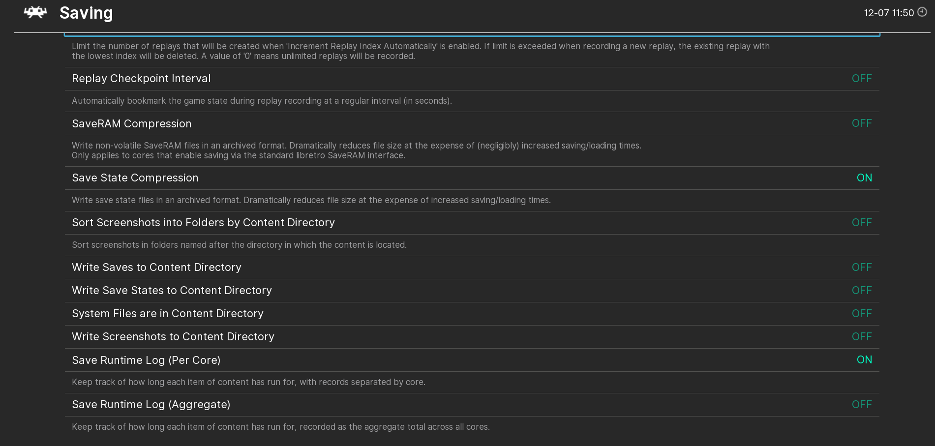 RetroArch PC can save/overwrite save files, but doesn't seem to load those ported from SteamDeck ...