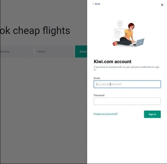 Wrong Credential Redirects To Nearest Booking Page · Issue 240 · Kiwicom Smart Faq · Github