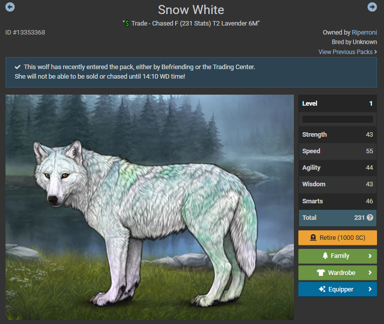 Chased Wolf Spotting - Revamped |:| Wolvden