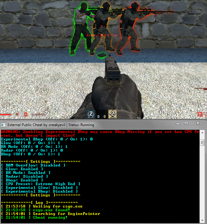 [Outdated] External Cheat by sneakyevil [8.12.2018] - MPGH - MultiPlayer Game Hacking & Cheats
