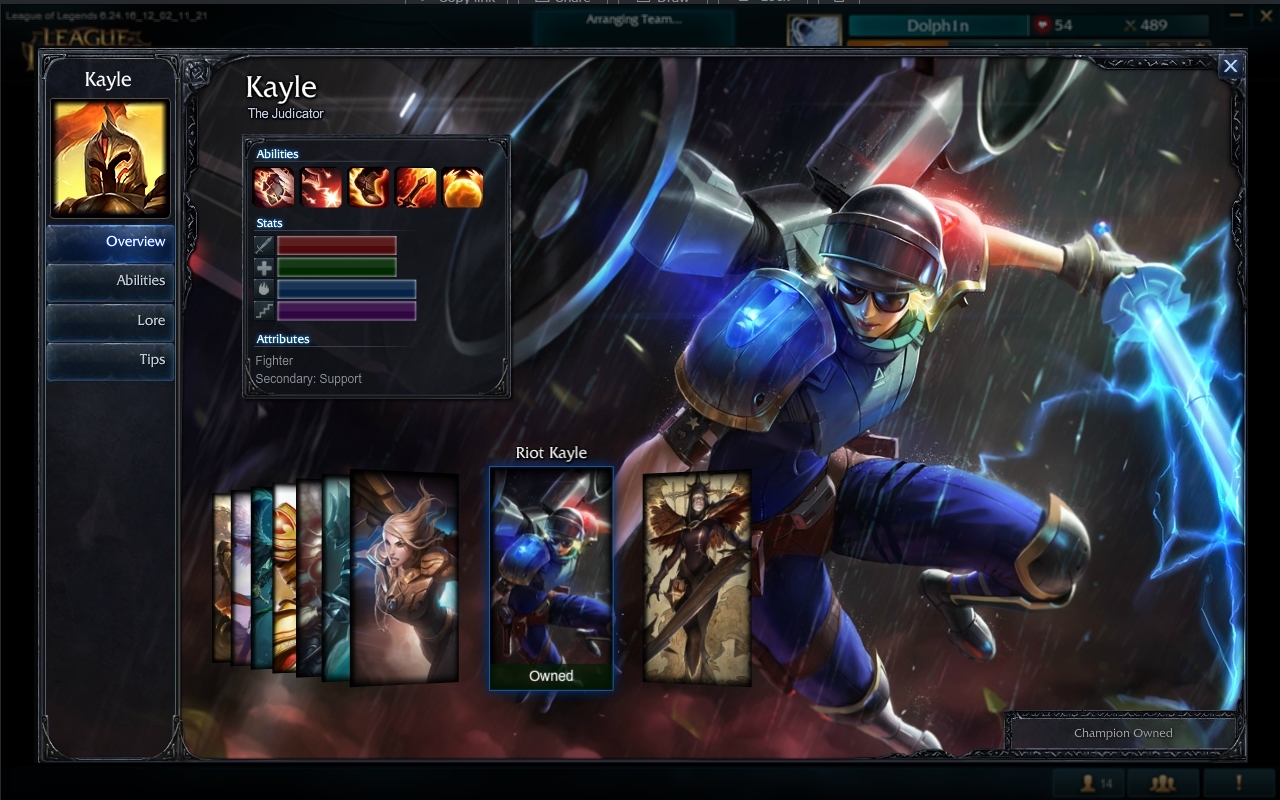 Who else here has the Judgement Kayle skin and what rank are you? : r ...