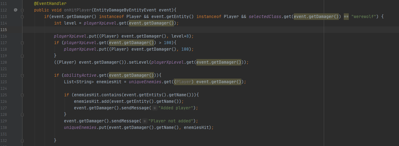 Could not pass event EntityDamageByEntityEvent | Bukkit Forums