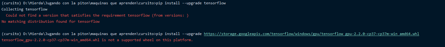 Can't install tensorflow in python 3.8 - Stack Overflow