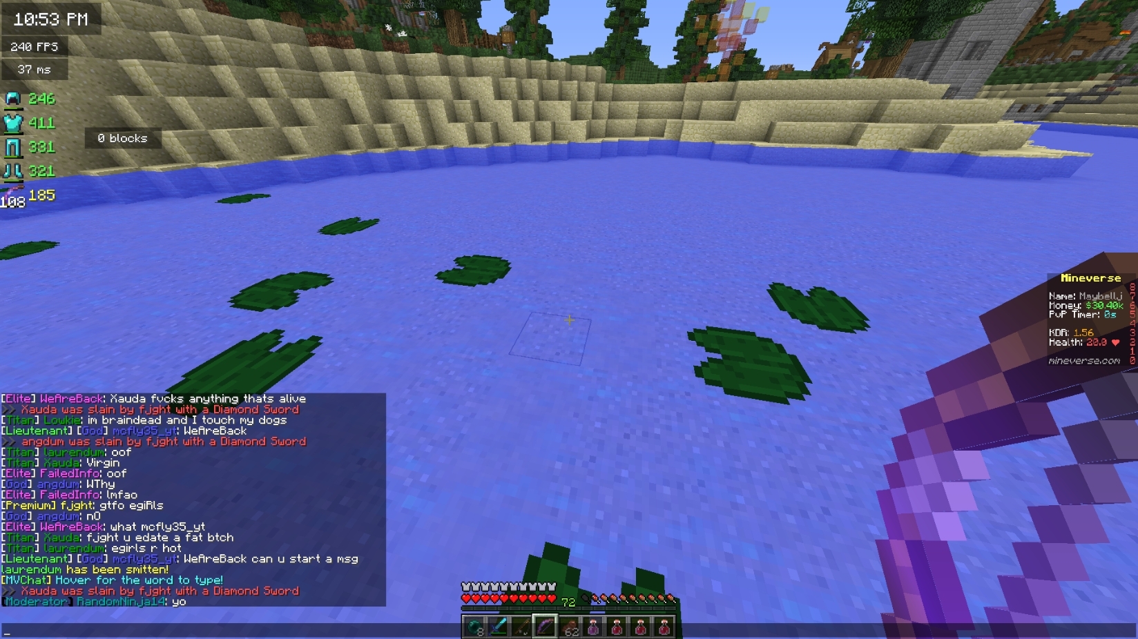 Kit PvP - Report[Tempmuted] [Random] | Mineverse