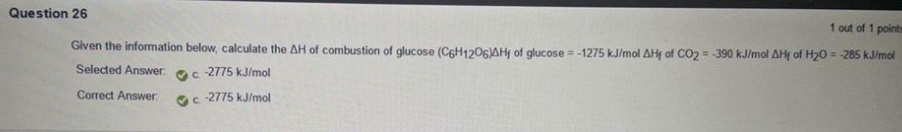 Solved Given the information below calculate the Delta H of | Chegg.com