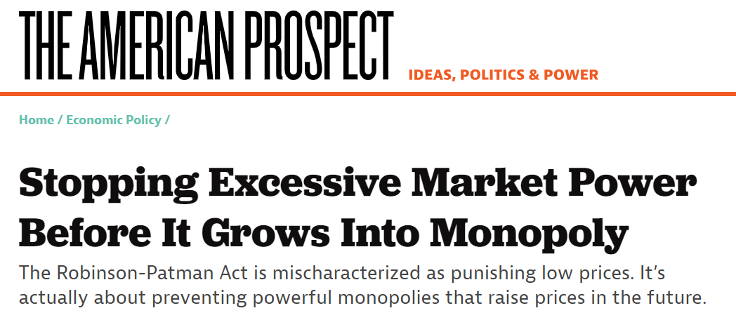 Stopping Excessive Market Power Before It Grows Into Monopoly ...