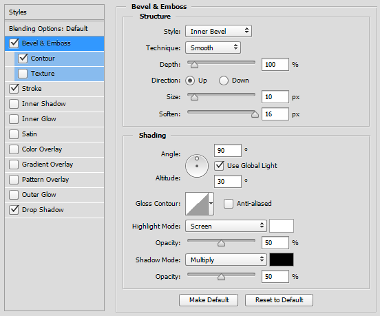 Simple Font Style [Photoshop Tutorial]