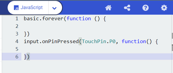 Microbit: Touch Inputs with JAVAScript – Learn Scratch SG