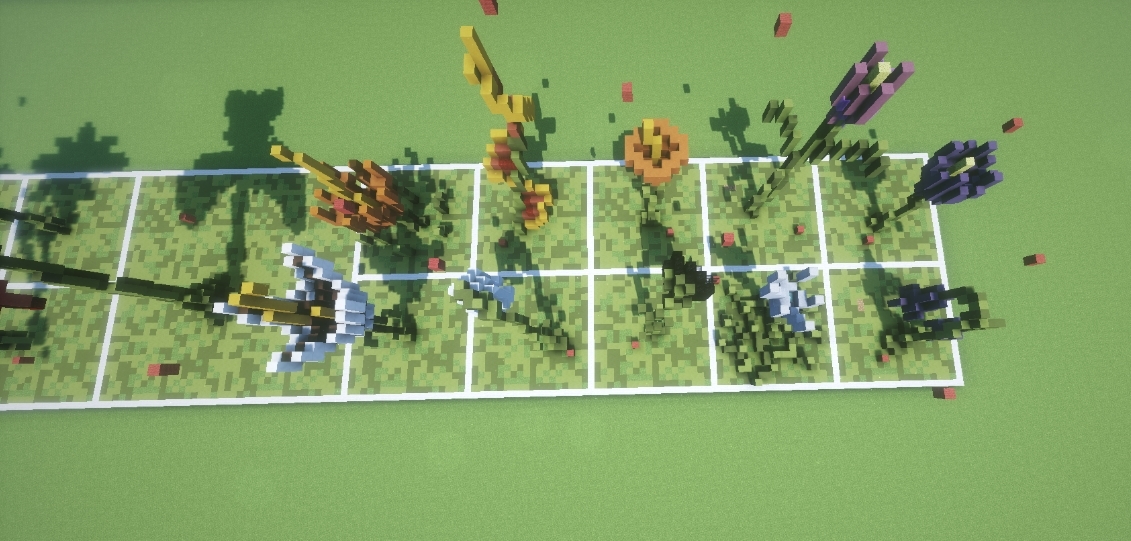 19 EPIC FANTASY ORGANIC GIANT FLOWERS ! | BuiltByBit