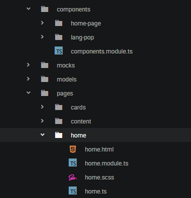 typescript - Ionic based on Angular project not found component factory ...
