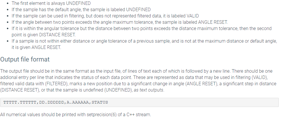 Input file format The input log consists of a | Chegg.com