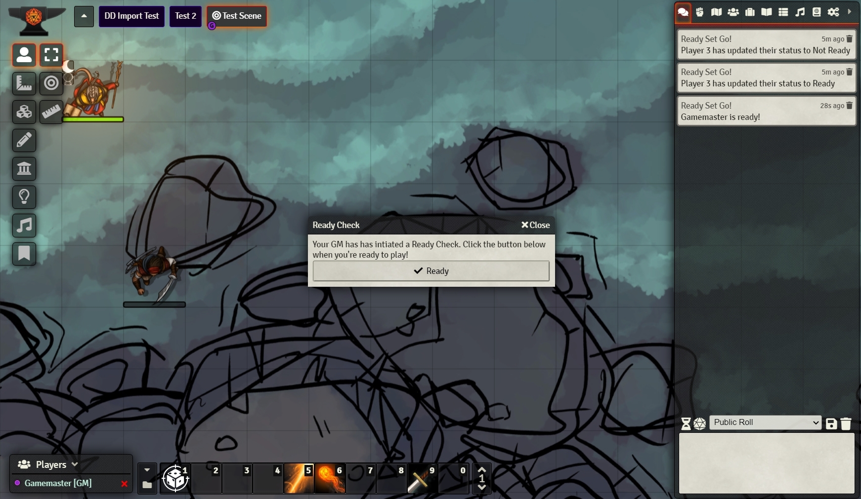 Ready Set Go! - A Ready Check Module - Foundry Hub