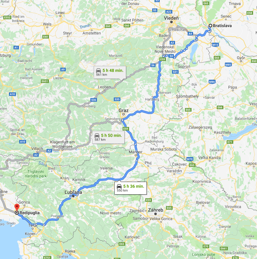 Redipuglia - autoclub spisske vlachy