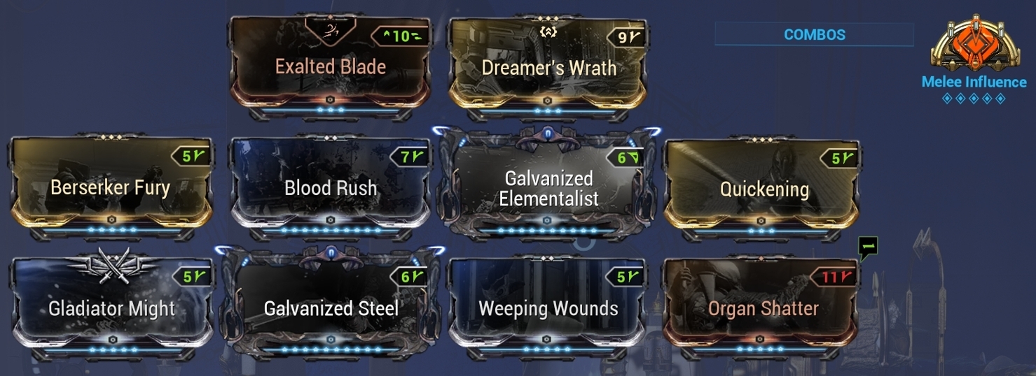 5 Forma Exalted Blade Build by A_Ace - Exalted Blade Melee influence ...