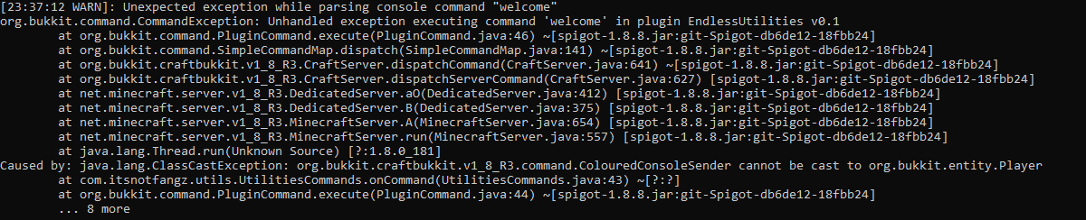 Command Help | SpigotMC - High Performance Minecraft Community