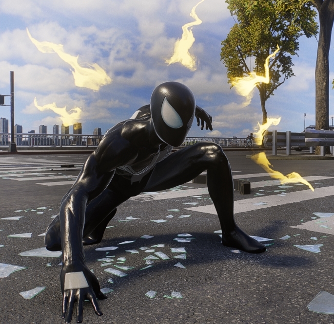 Venom Spider-Sense Effects for the Spider-Men at Marvel's Spider-Man 2 ...