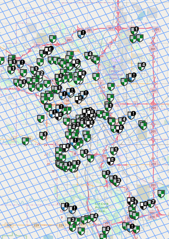 How does your community's Ex Raid Map look like? : r/TheSilphRoad