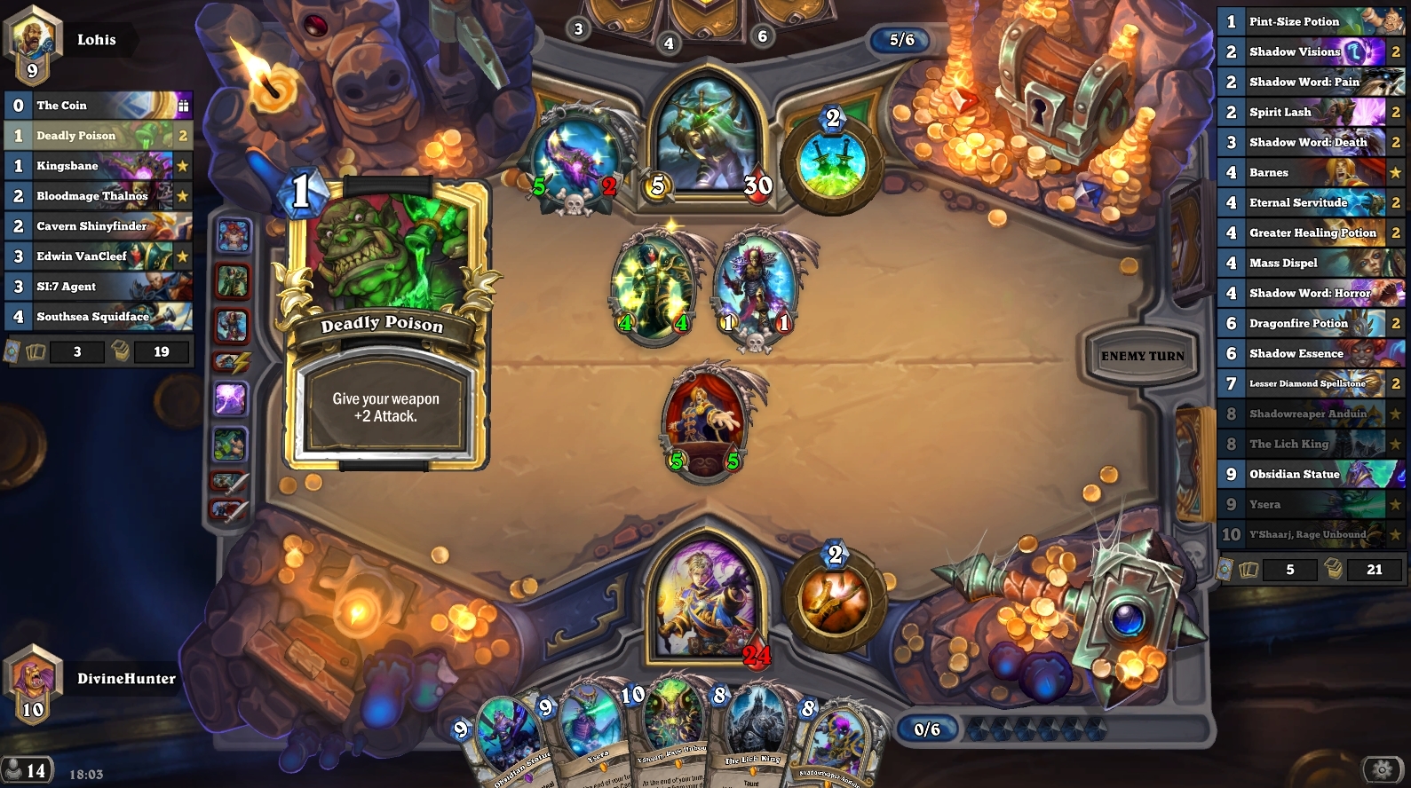 Decided to try out big priest this expansion : r/hearthstone