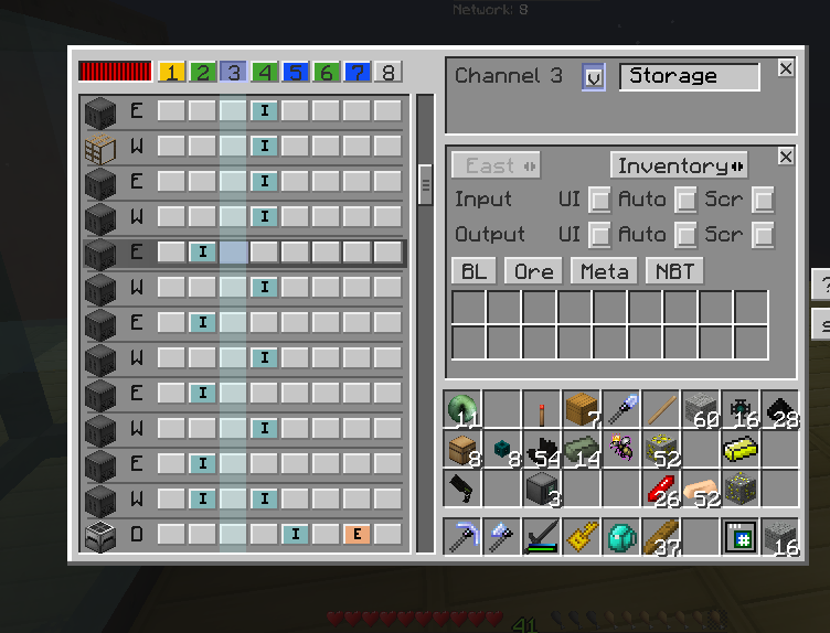 RFtools Storage Channels Not Rendering In Controller · Issue #115 · McJtyMods/XNet · GitHub