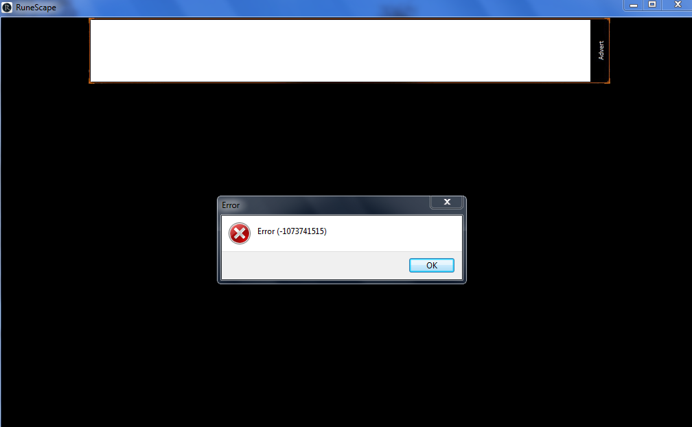 What does this error mean when opening the NXT Client? : r/runescape