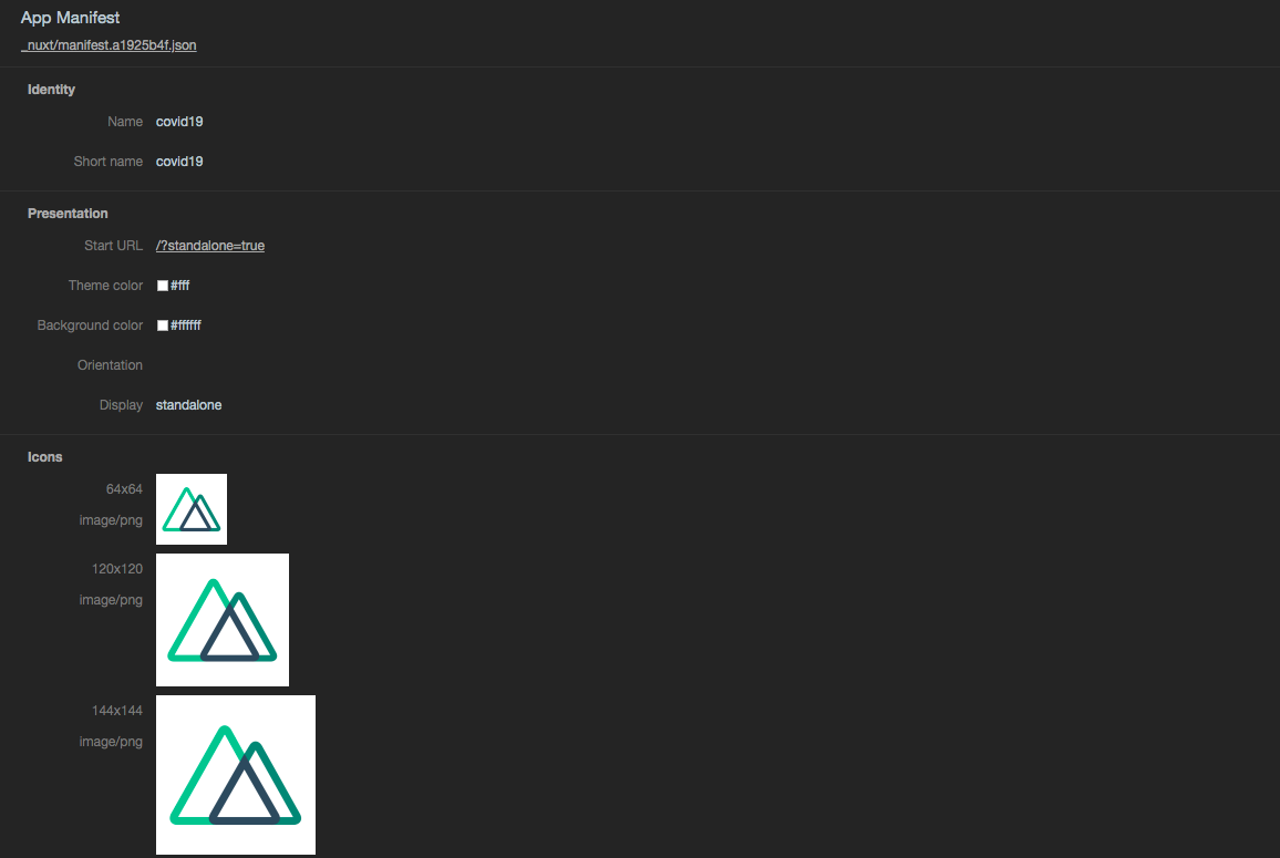 PWA/manifest.jsonの設定修正 · Issue #302 · Tokyo-Metro-Gov/covid19 · GitHub