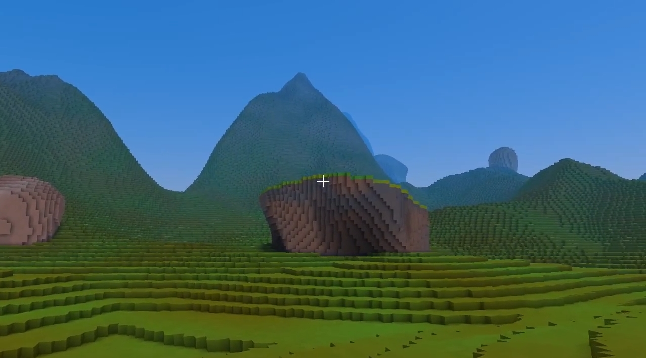 Voxel Planet: Finally got around to releasing a new video of my engine ...