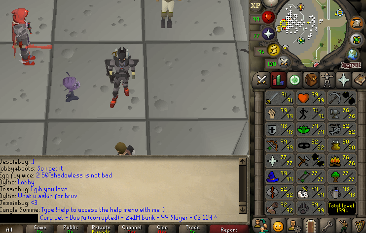 1994 TOTAL ️ 240M bank | INFERNAL ⋅ ASSEMBLER - QUEST CAPE | VOUCHED ORIGINAL OWNER | Sell ...