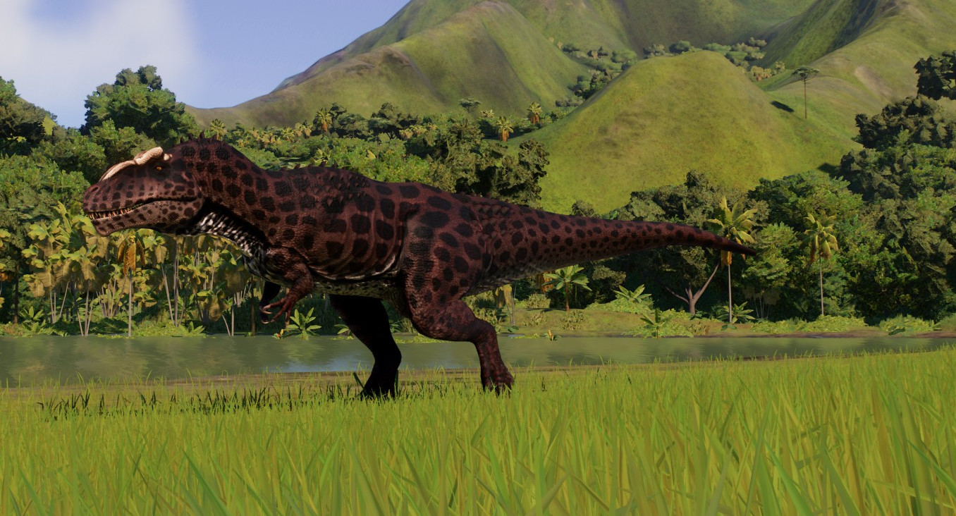 Meraxes new species and cosmetic variants mod at Jurassic World ...