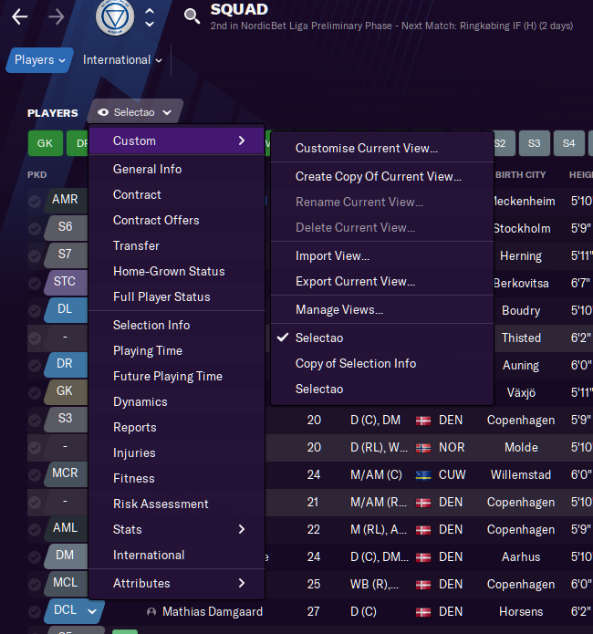 ALL stats on Team screen only show pre-season stats - User Interface ...