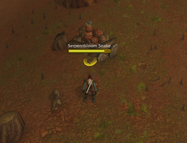 This snake went on an adventure, all the way from wailing caverns to ...