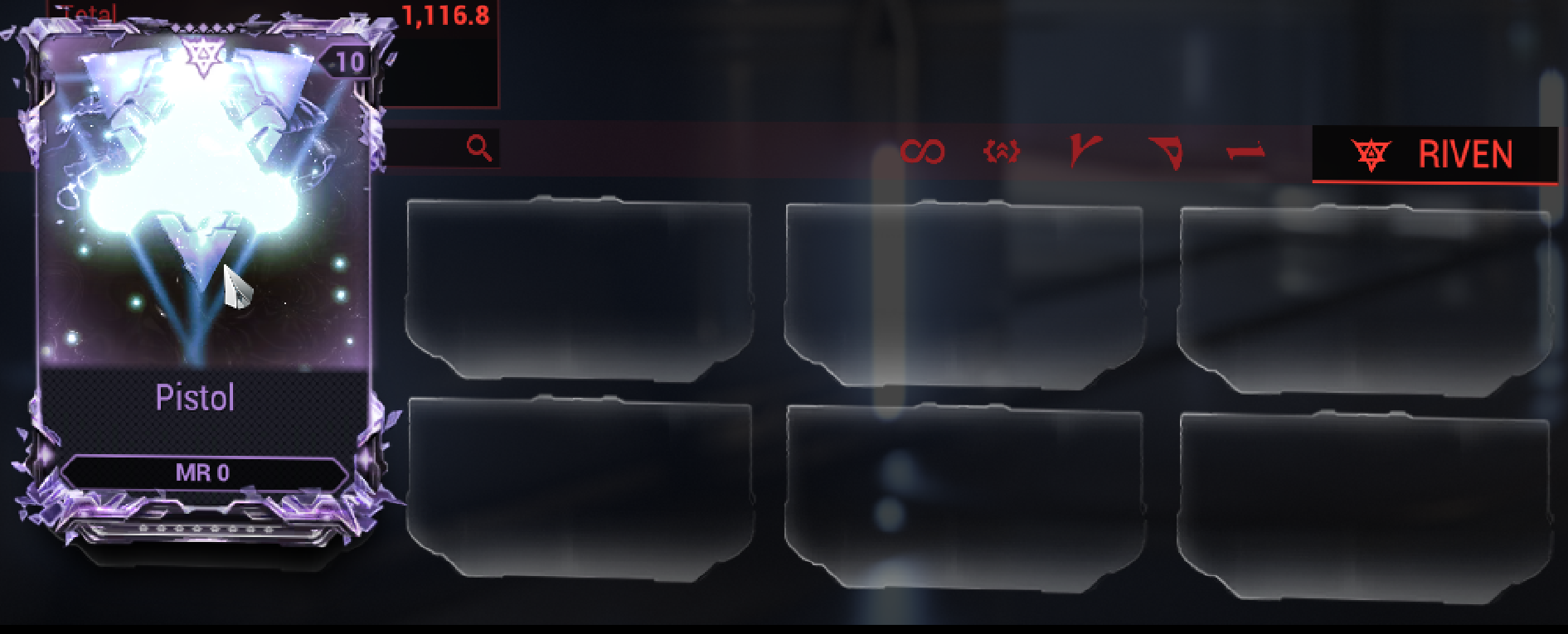 Blank Rifle Riven Mod MR 0 - General - Warframe Forums