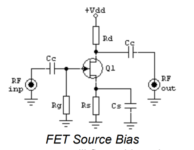 Biasing FET for RF confusion : r/AskElectronics