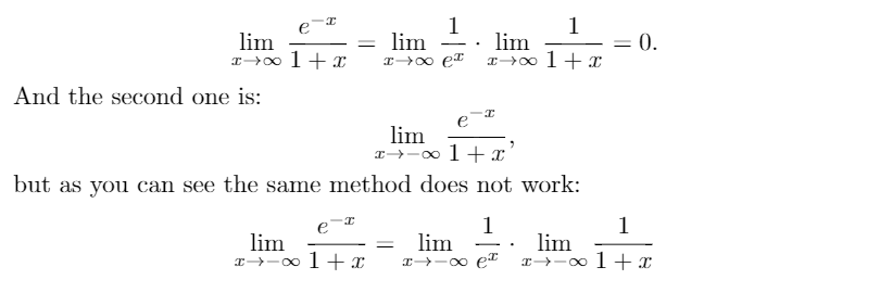 [University Entry Level] "Simple" limit problem : r/learnmath