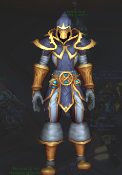 TBF the venthyr covenant armor is one of the best looking set ever made ...