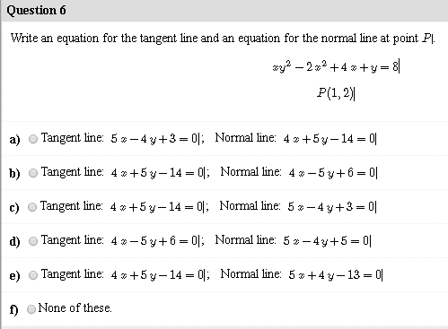 Solved Write an equation for the tangent line and an | Chegg.com
