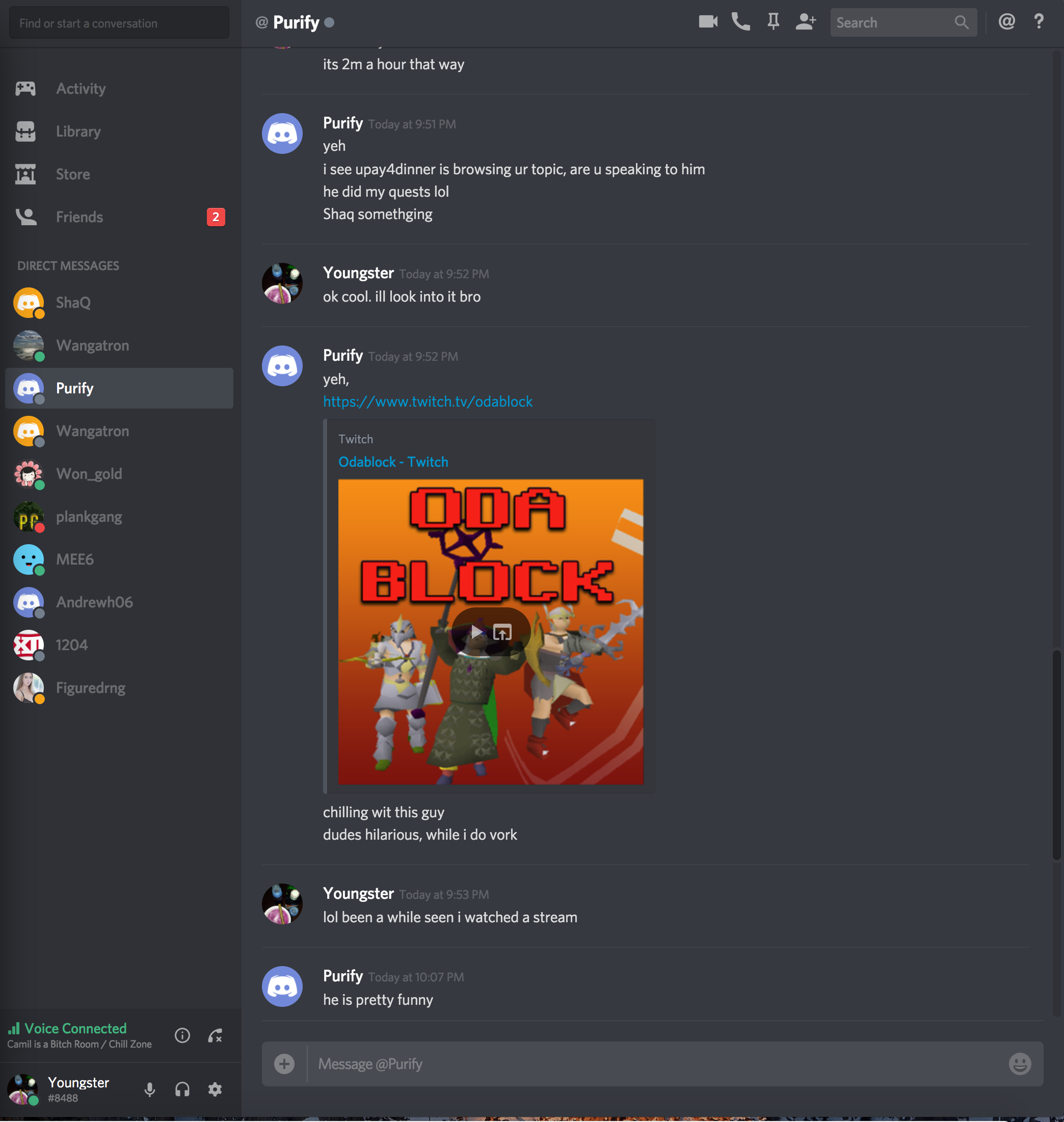 UPAY4DINNER TRYING TO SCAM SYTHE USERS IN MY DISCORD. | Sell & Trade ...