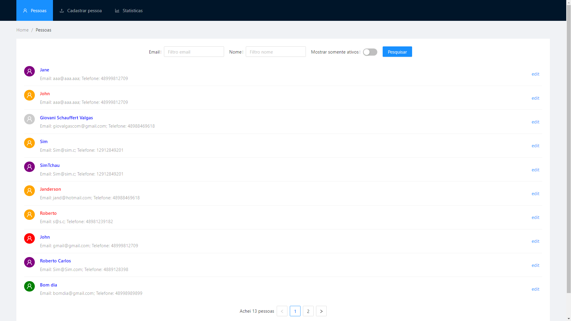 GitHub - giovalgas/trial-radarsaude: Projeto feito como desafio técnico na www.radarsaude.com.br
