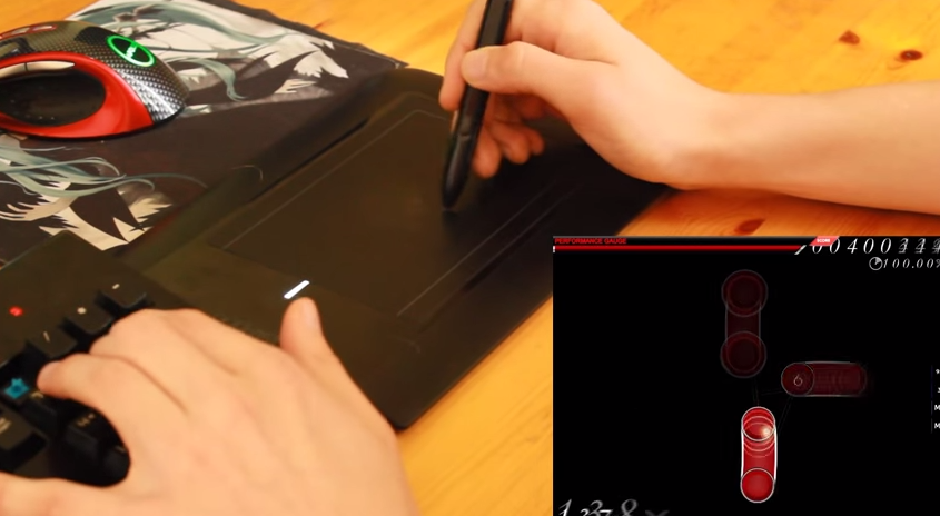 What tablet setting/hand position is comfortable for you? : r/osugame