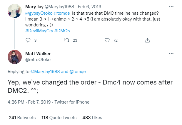 What exactly is the timeline of the series? : r/DevilMayCry