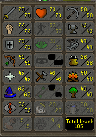 [500$ Donor][NO EMAIL SET] - 15k+ accounts Sold - 70 Defence/Piety ...